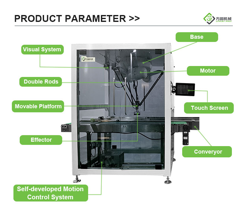High Speed Intelligent Delta Robot Sorting Line For Tomato Sauce ...