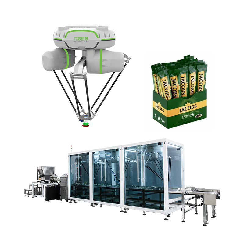 High Speed 4 Axis Delta Robot For Picking&Loading Bags Into Box ...