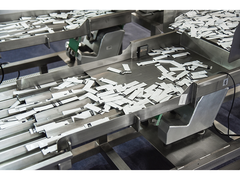 High Speed Intelligent Delta Robot Sorting Line For Tomato Sauce ...